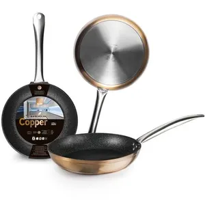Ventes Flash Noël : Poêle - IBILI - Natura Copper - 16 cm - Aluminium ...