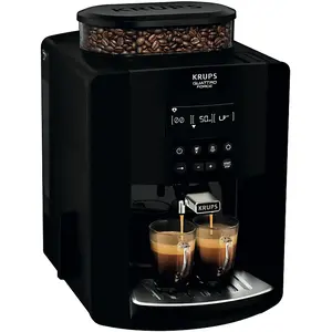 Krups - robot café 15 bars noir yy3074fd - quattro force yy3074fd pas cher