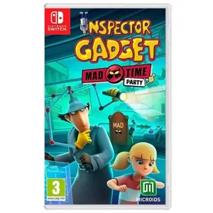 Microids Jeu vidéo pour Switch Inspector Gadget: Mad time party TU pas cher