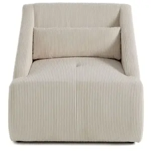 Soldes d'hiver 2026 : LISA DESIGN Onyx - fauteuil - en velours côtelé ...