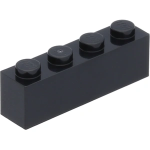 Lego® 100 pièces 3010 Brick 1x4 Part Basic Bricks 100 Noir pas cher