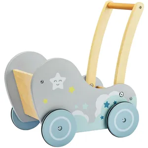 Soldes d'hiver 2026 : MAMABRUM Trotteur en Bois Chariot de Marche Bébé ...