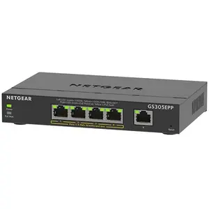 Soldes d'hiver 2026 : Switch Ethernet NETGEAR GS305EPP-100UKS 5 ports ...