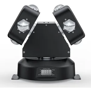 JAJALUYA 120W Lyre LED Lumière - DJ Soirée DMX512 RGBW Projecteur Lumi ...